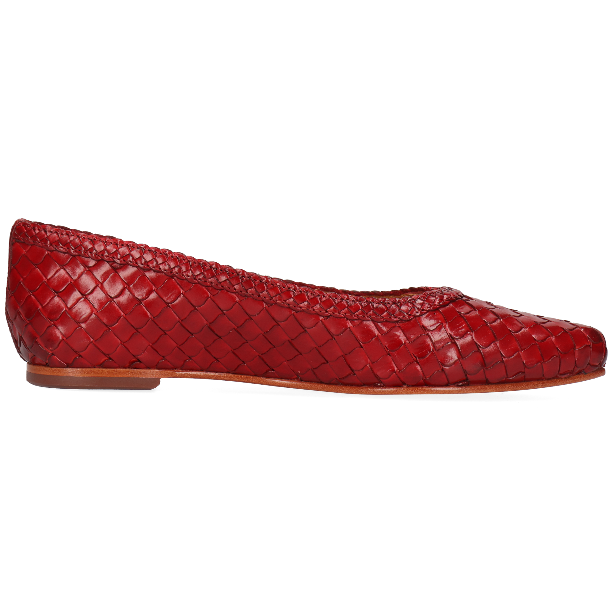 Alexa 49 Crust Woven Red – Melvin & Hamilton