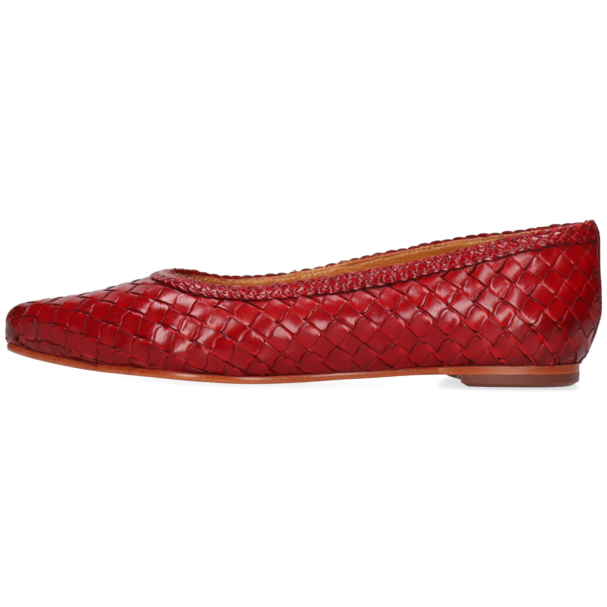 Alexa 49 Crust Woven Red – Melvin & Hamilton