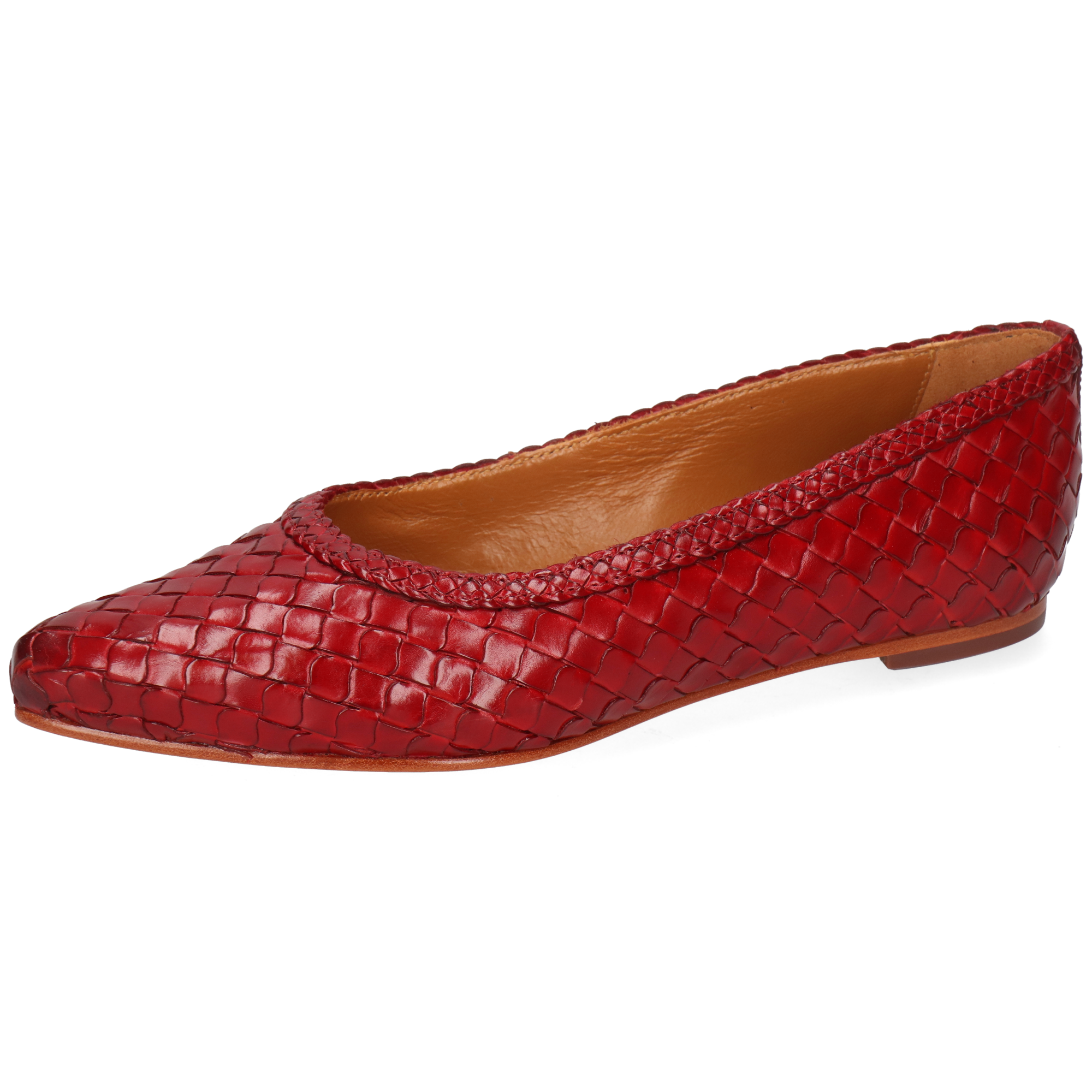Alexa 49 Crust Woven Red – Melvin & Hamilton